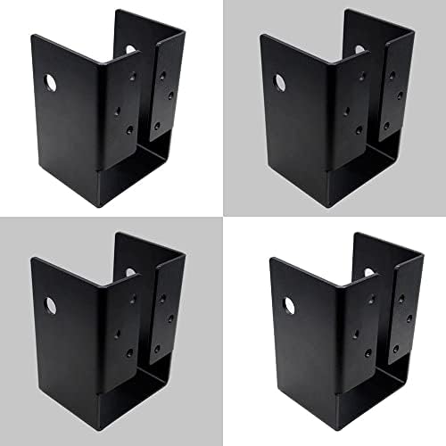 Amazon.com: lifgarfe 2pcs 4"x6" Concealed Joist Hanger Bracket Outdoor ...