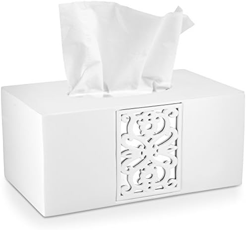 Amazon.com: Sumnacon Tissue Box Cover Bling Tissue Box for Bathroom ...