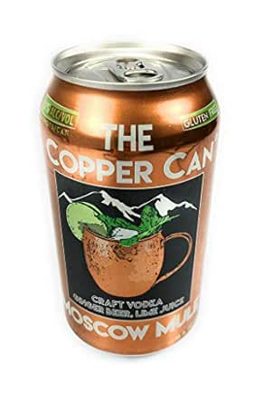 Amazon.com: THE COPPER CAN Moscow Mule Sgl Can, 12 FZ : Grocery ...