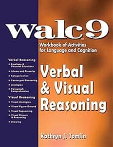 Amazon.com: WALC 9 Verbal and Visual Reasoning : Kathryn J. Tomlin: Books