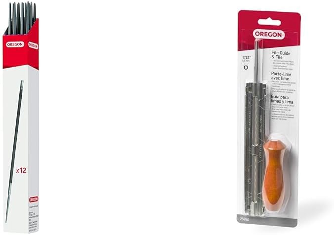 Amazon.com: Oregon 12 Pack Chainsaw File Pack 7/32" # 70502 Works On ...