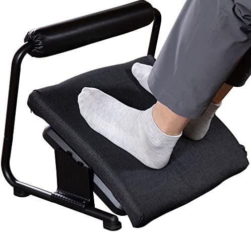 Amazon.com: aSparkLiving Adjustable Foot Rest with Cushion for Under ...