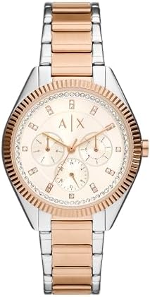 Buy Armani Exchange Stainless Steel Analog White Dial Women Watch ...