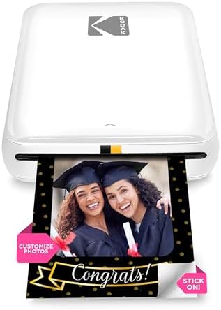 Amazon.com: KODAK Step Instant Smartphone Photo Printer, Portable Mini ...