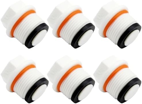 Amazon.com: 20 Pack 1/2 Inch PVC Pipe Male Thread Plug, PVC Male ...