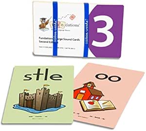 Amazon.com: Fundations LARGE SOUND CARDS 3 : Toys & Games
