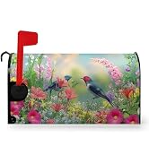 Amazon.com: Dacawin Spring Tulip Floral Mailbox Covers Magnetic ...