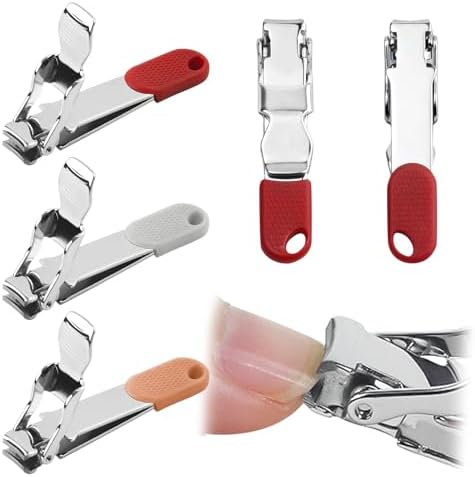 Amazon.com : 3 Pack Foldable Nail Cutters Portable Mini Stainless Steel ...