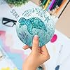Amazon.com: VAATOO Pack 6 Coasters Sea Turtle Absorbent Ceramic ...