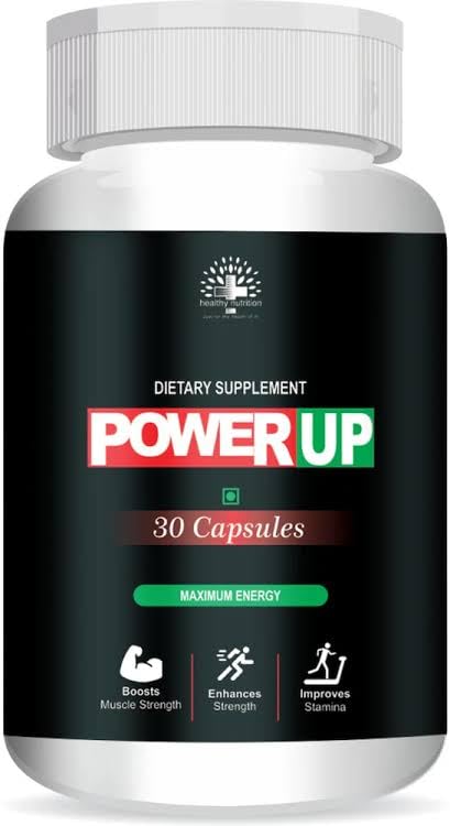 Power up Maximum Energy 30 Capsules : Amazon.in: Health & Personal Care