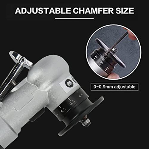Pneumatic Air Chamfer, 45 Degree Mini Pneumatic Chamfer Arc Burr ...