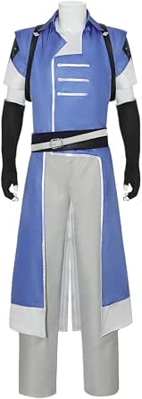 Amazon.com: Zginkue Richter Belmont Cosplay Costume Blue Outfit ...