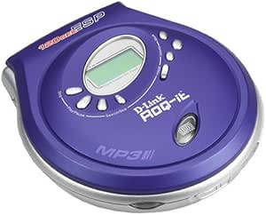 Neteasy NetRoq-it 200 Portable MP3 CD Player Purple/Silver : Amazon.com ...