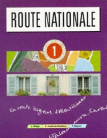 Route Nationale 1 (Bk. 1): Lawrence Briggs: 9780174395003: Amazon.com ...