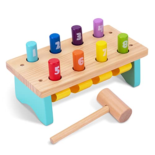 Best 10 Peg Pounding Toys for Little Builders