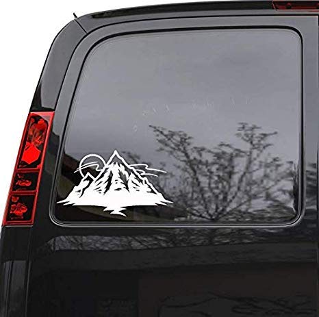 LYOMAN® Car Stickers Exterior Adventure Await You Ice Mountain Car ...