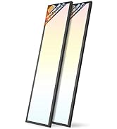 Allsmartlife 2x2 LED Flat Panel Light 6-Pack, 24W/30W/40W, Dimmable ...