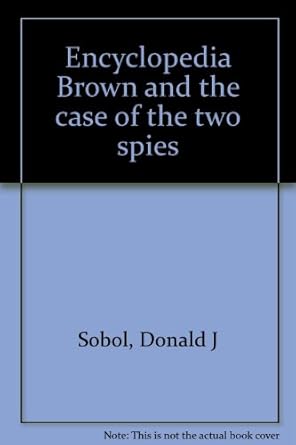 Buy Encyclopedia Brown #19: Encyclopedia Brown and the Case of the Two ...