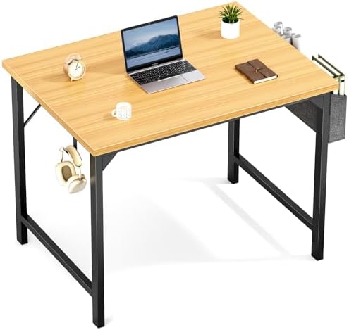 Amazon.com: Writing Desks for Home Office, Wood Computer Desk, Modern ...