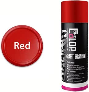 Amazon.com: Andifly & Hb 13.5OZ, red spray paint, multi-functional ...