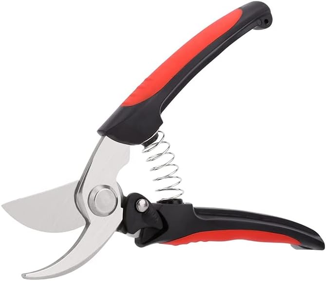 Garden Scissors Stainless Steel Pruning Shears, Premium Heavy Duty ...
