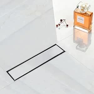 LIPKA Tile Insert Shower Drain Channel | 32 x 2 Inches | 304-Grade ...