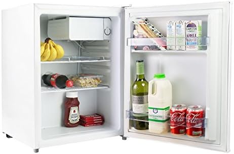 iceQ 70 Litre Compact Counter Top Table Mini Drinks Fridge in White A* ...