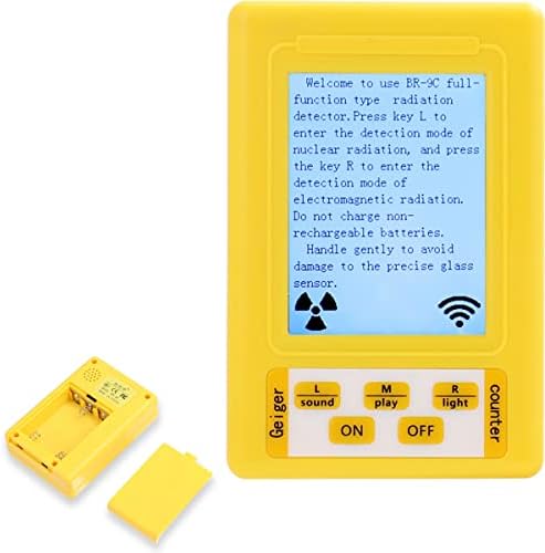 Geiger Counter Nuclear Radiation Detector Professional High Accuracy ...