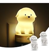 L LOHAS LED Plug-in Night Light for Kids, Cute Color Changing LED Night ...
