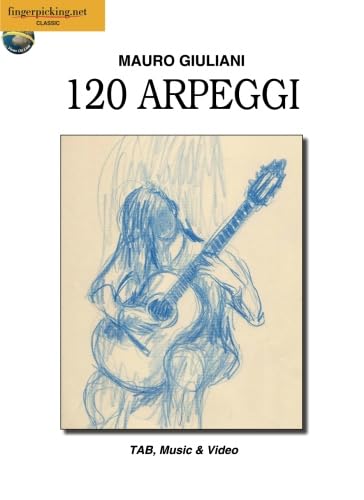 Mario Giuliani: 120 Arpeggi: Video on Line (Multilingual Edition ...