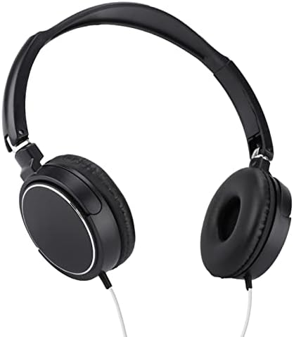 Stereo Headphone,Foldable Compact Wired Headset Stereo HiFi Music ...