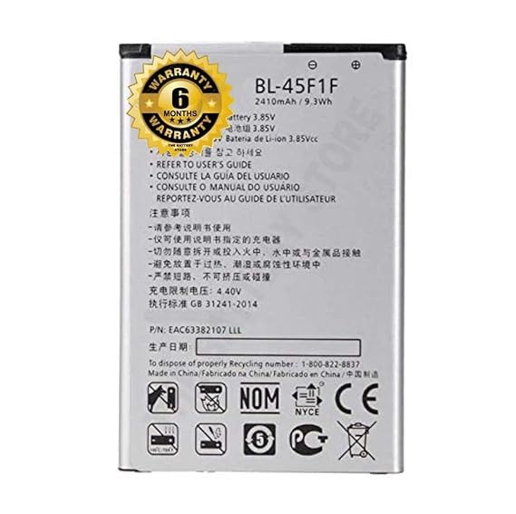 THE BATTERY STORE® Original BL-45F1F Battery for LG K8, K4, K3, LG ...