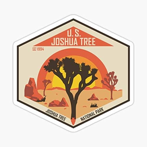 Amazon.com - Vagabond Heart Joshua Tree National Park Sticker ...