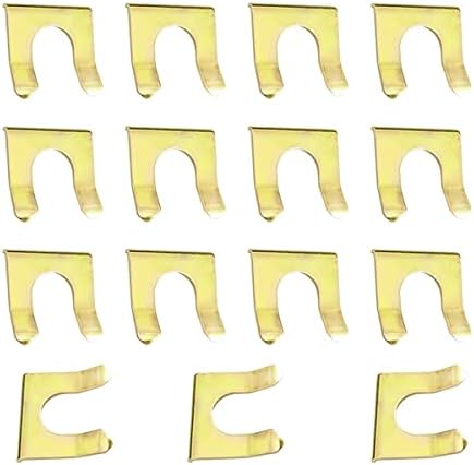 Amazon.com: AICEL 15 Pieces Brake Line Clips, U Shaped Metal Brake Line ...