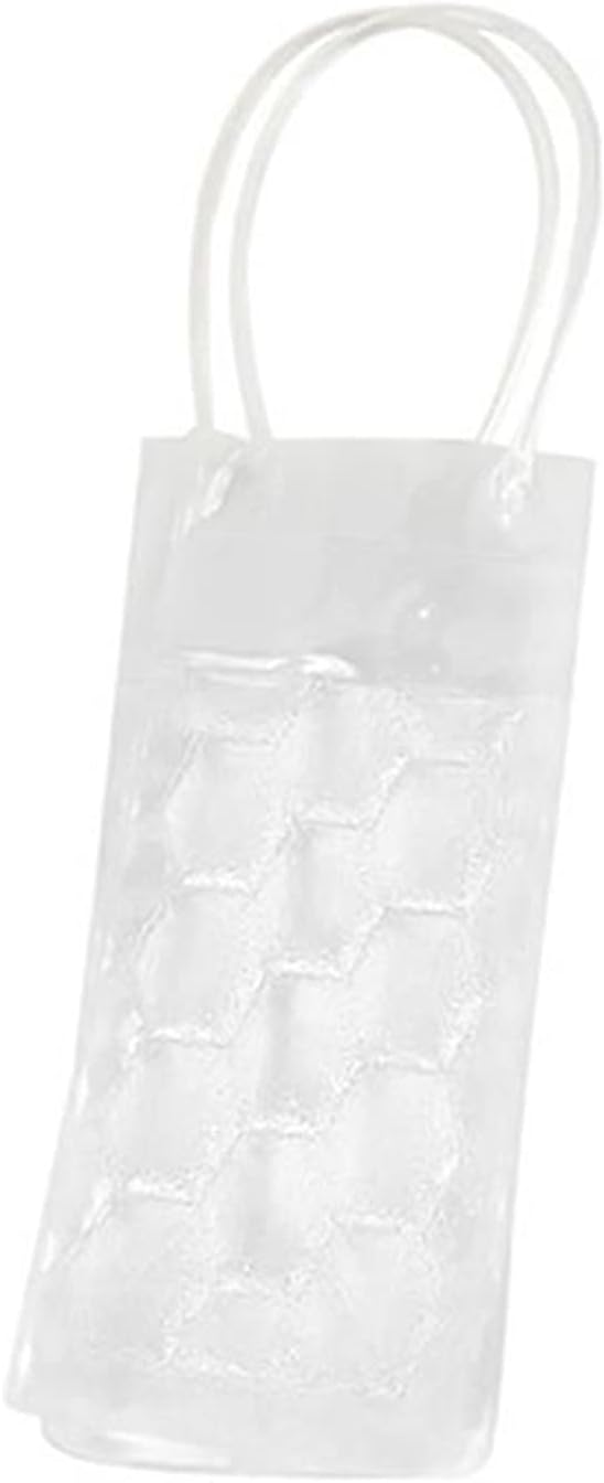 Amazon.com: Ice Bucket Simple Portable Ice Bag White Wine Ice Cold Tool ...