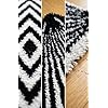 Buy JK CARPETS Luxury Abstract Hand-Tufted Rug | Contemporary Black ...