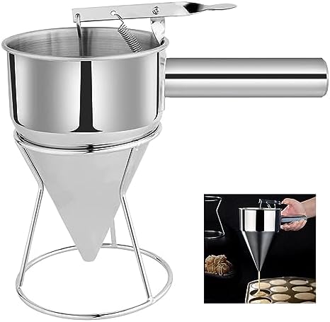 Amazon.com: YWSHF 1200ml Pancake Batter Dispenser,Stainless Steel ...