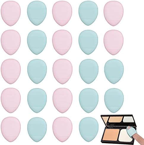 Amazon.com : 24 PACK Mini Triangle Powder Puff Makeup Pads Beauty ...