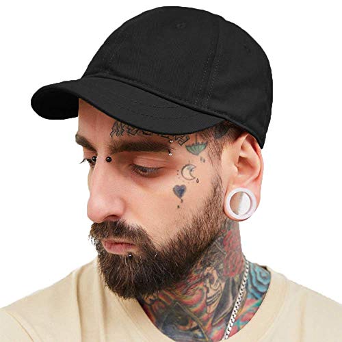 Unisex Classic Baseball Cap - Croogo Short Bill Brim Dad Cap