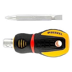 Denzel Screwdriver with Bi-Material Handle SL1/4-Inch - PH2 (7711581 ...