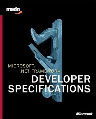 Microsoft .Net Framework Developer Specifications (Pro-Developer ...