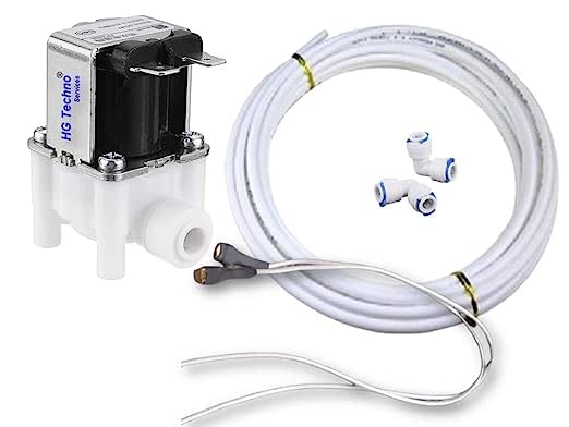 Hero Water Solenoid Valve 24V SV + 01m Pipe + 02 Elbow + 02 Thimble ...
