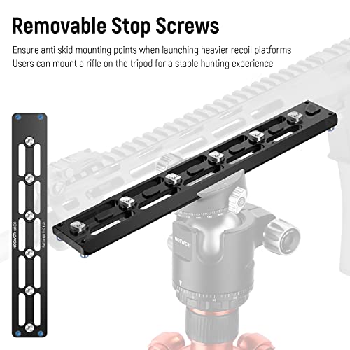 Neewer M Lok Arca Rail Type Quick Release Plate, 9.45″/240mm Rifle ...