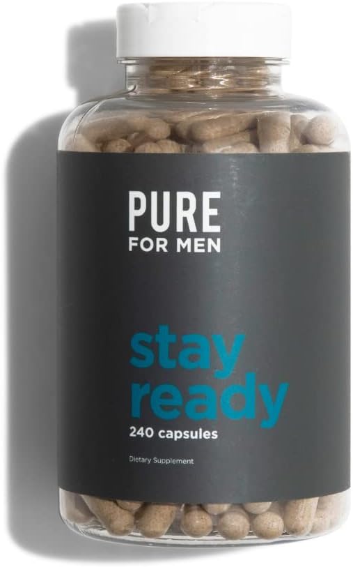 Amazon.com: Pure for Men Original Cleanliness Stay Ready Fiber ...