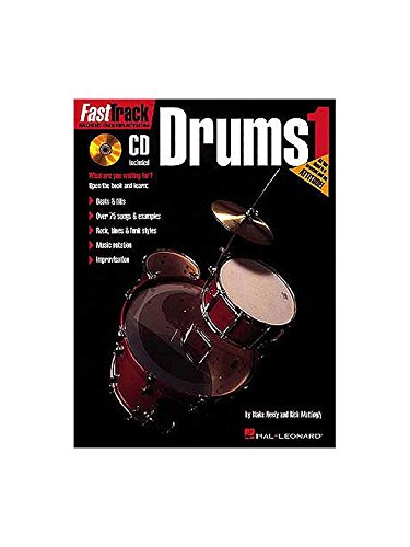 Fast Track: Drums - Book One. Partitions, CD pour Batterie - Amazon.com ...