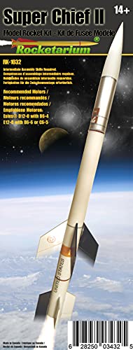 Rocketarium Two-Stage Model Rocket Kit Super Chief II RK-1032 - Scale ...