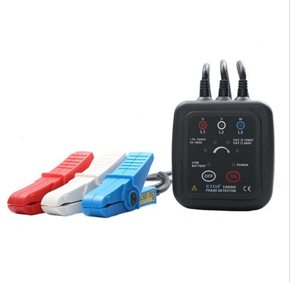Buy ETCR1000C Non-Contact Phase Detector Phase Sequence Tester with ...