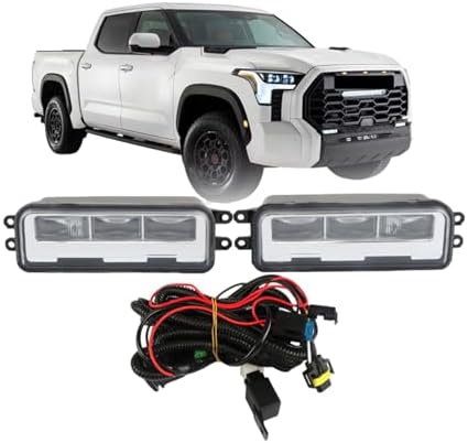 Amazon.com: Silscvtt 1 Pair Front Bumper Fog Lights Assembly ...
