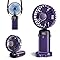 Amazon.com: Portable Handheld Fan, Type-C Rechargeable, 4000mAh Battery ...