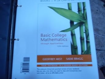 Basic College Mathematics through Applications Plus NEW MyLab Math with ...